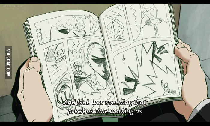 Mob psycho 100 - filled with OPM Easter eggs. - 9GAG