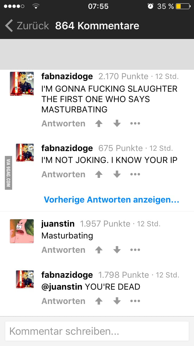 9Gag comments in a nutshell - 9GAG