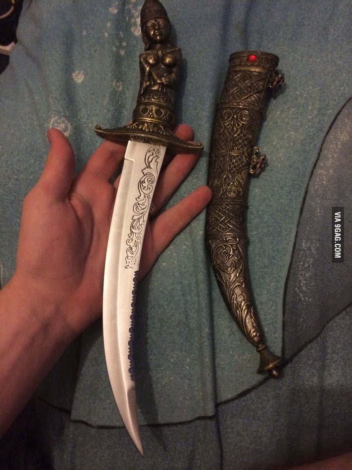 I know the whole knife craze is over but my uncle gave me this dagger ...