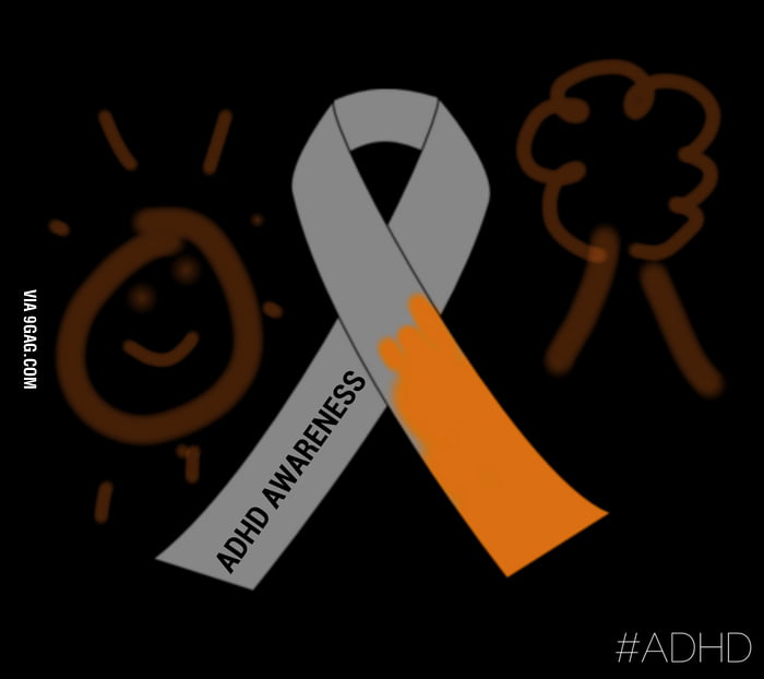 ADHD ribbon - 9GAG
