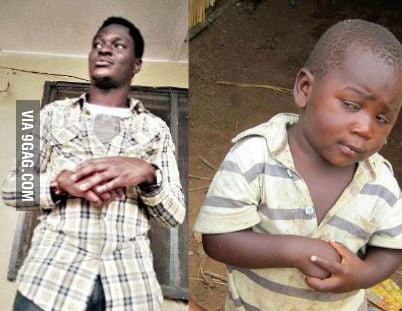 Skeptical 3rd world kid is all grown up 😂 - 9GAG
