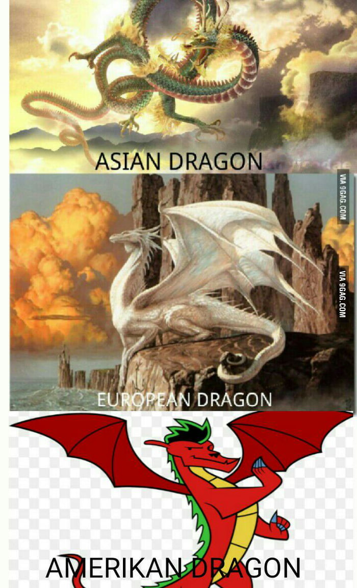 When I saw the post about dragon, I had to remember american dragon. - 9GAG
