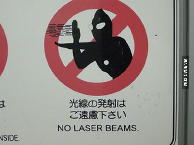 Japan: weird hazard sign - 9GAG