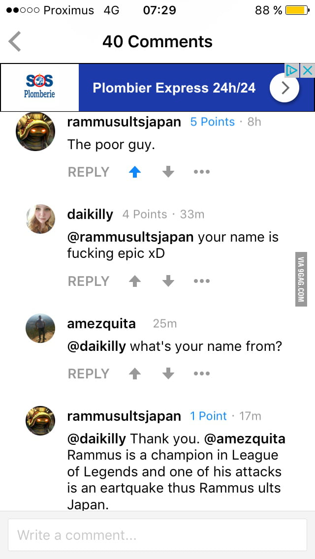 Greatest name ever - 9GAG