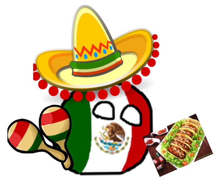 My own Mexican Countryball. Use it as you wish :) - 9GAG