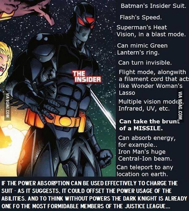 I present you the Insider suit. - 9GAG