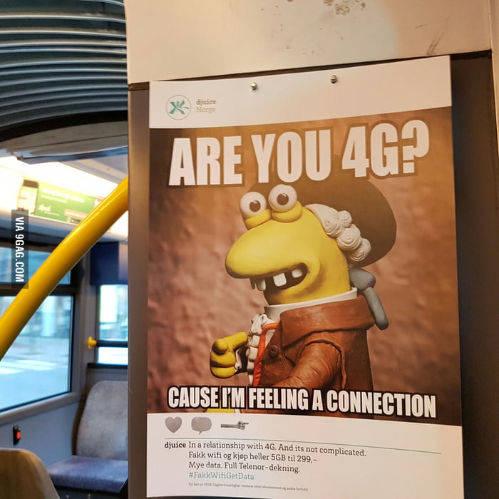 So a Norwegian telecom company is using memes for advertising - 9GAG