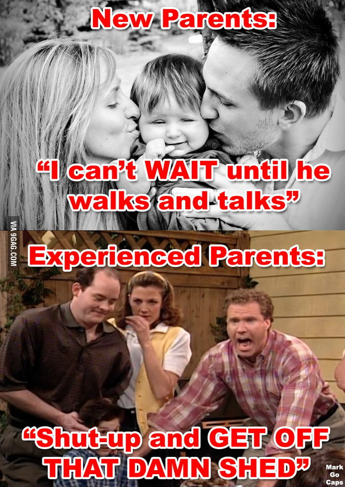 The Realities of Parenting - 9GAG