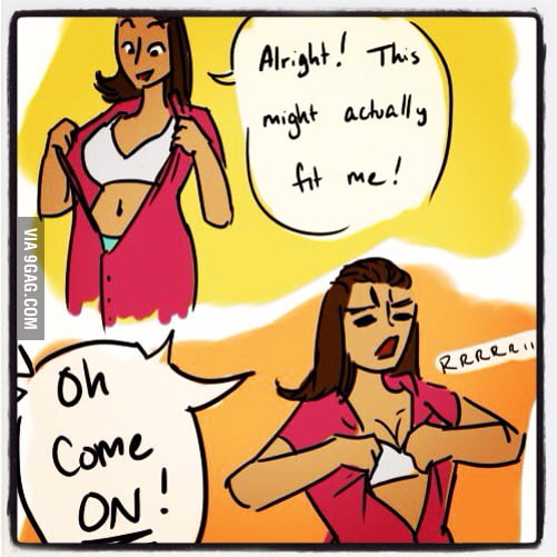 First world problem for some females - 9GAG