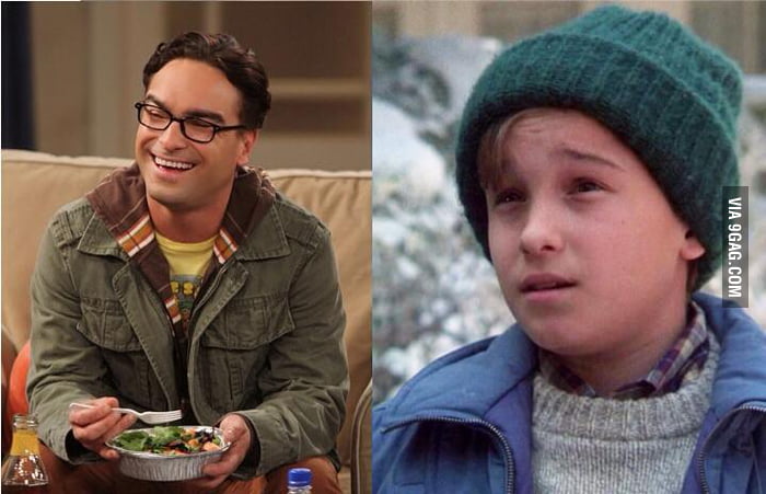 Rusty from Christmas Vacation = Leonard from Big Bang Theory - 9GAG