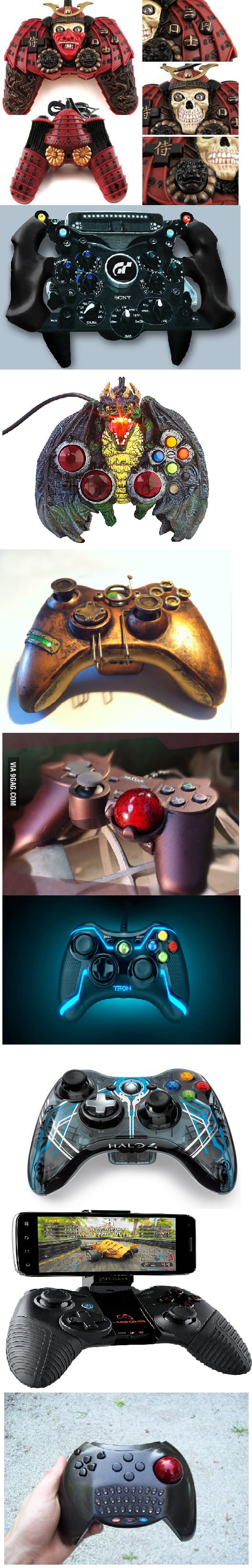 Some Interesting Gamepads - 9GAG
