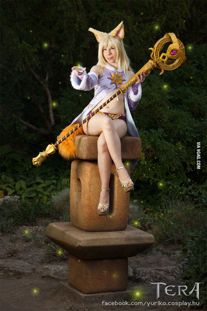 TERA - Elin with fireflies - 9GAG