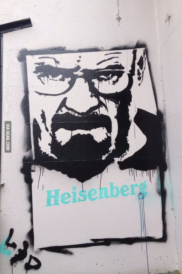 Awesome Breaking Bad graffiti, Melbourne. - 9GAG