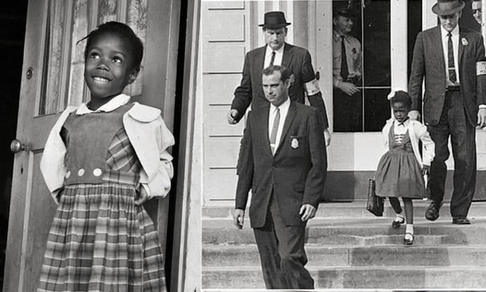 Today 60 years ago, November 14, 1960. Ruby Bridges was the first African American child to ...