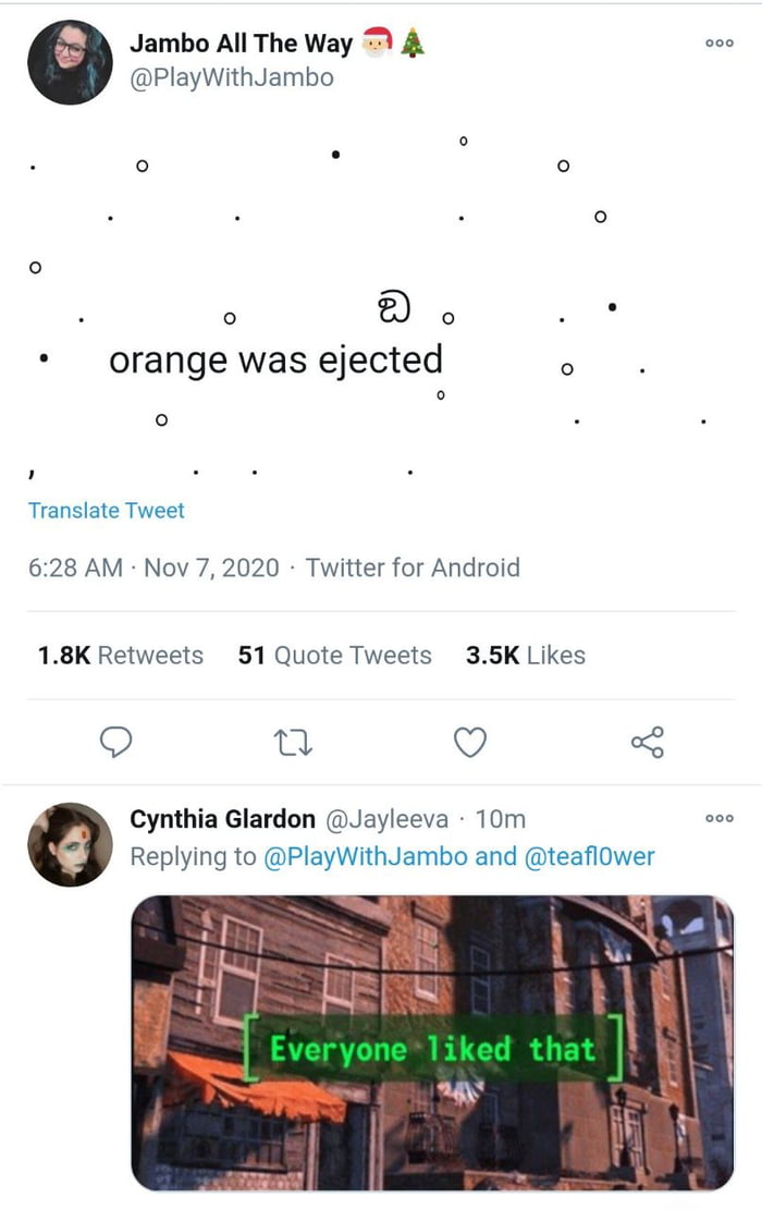 Orange was ejected - 9GAG