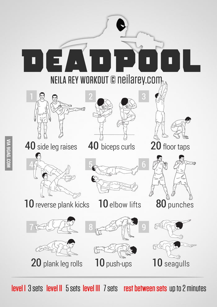 Have some basic training while you wait for Deadpool to be your sensei ...