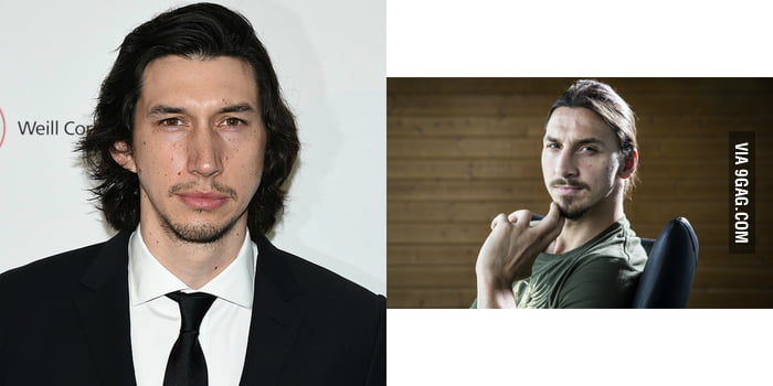 Kylo Ren is Zlatan Ibrahimovic's Evil Twin Brother - 9GAG