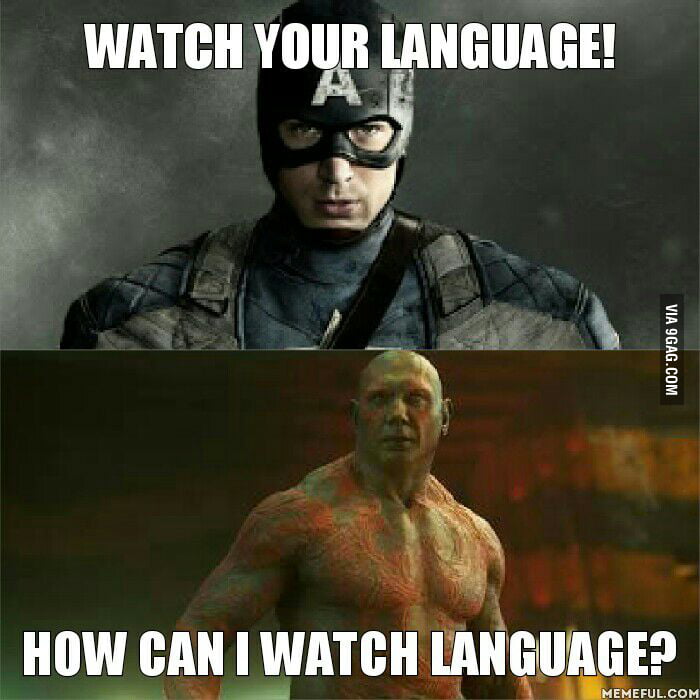 No words for Drax! - 9GAG