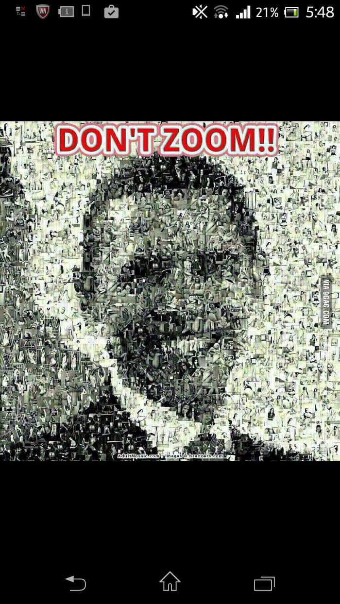 This is a safe picture until you don't zoom it :) - 9GAG
