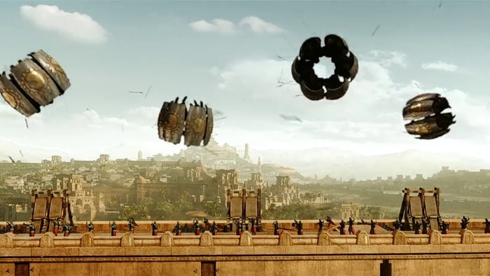 Shield Catapult Attack used by Sikh/Indian Colonial Troops under the ...