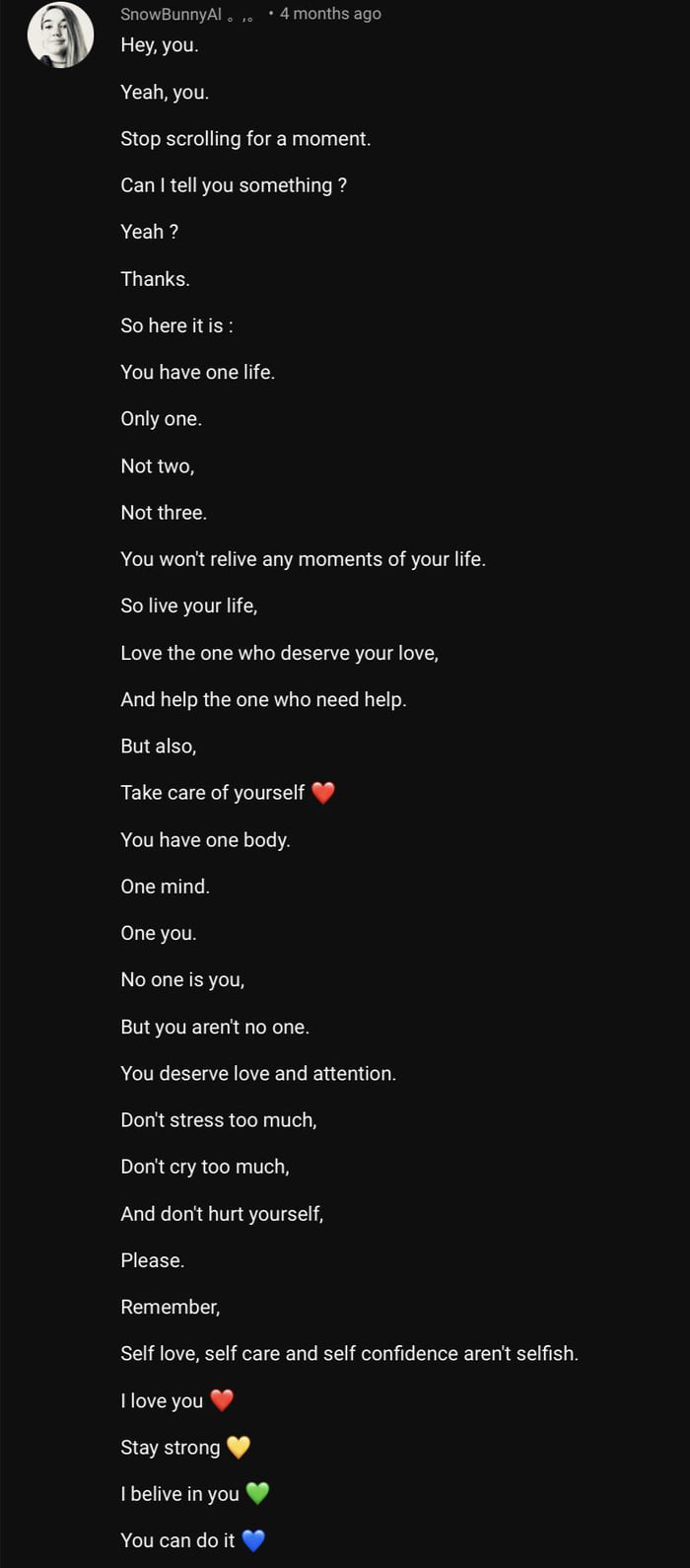 Stop scrolling for a moment. - 9GAG