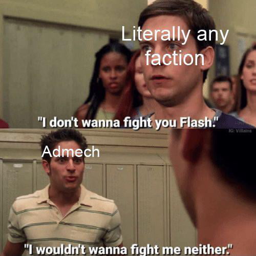 "Kick his ass, Flash!" - 9GAG