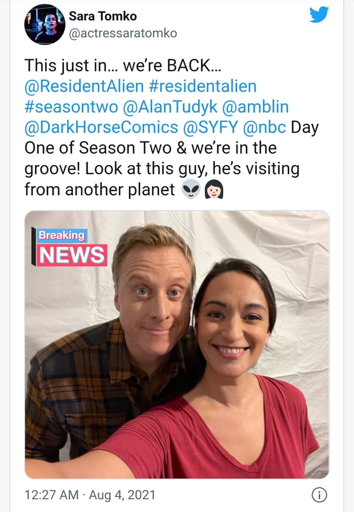 Resident alien S2 - 9GAG