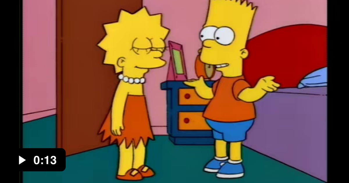The "Do What You Feel" Festival (The Simpsons, "Bart's Inner Child", S5 E2) - 9GAG