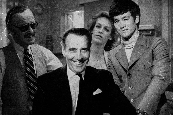 Lee family, Boston 1969. Christopher with his wife Jamie (now Jamie Lee ...