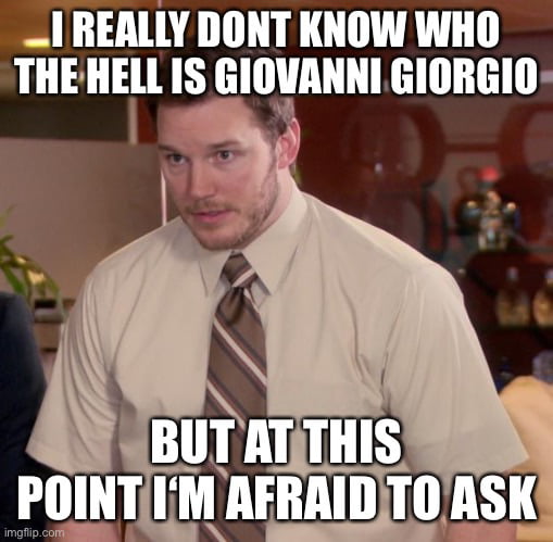 Who is Giovanni Giorgio? - 9GAG