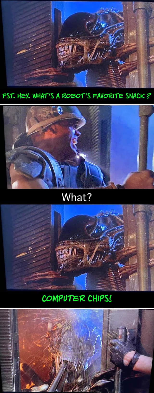 Aliens 2 Joke meme, only for fans - 9GAG