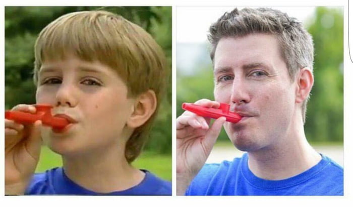 Brett Ambler aka Kazoo Kid today - 9GAG