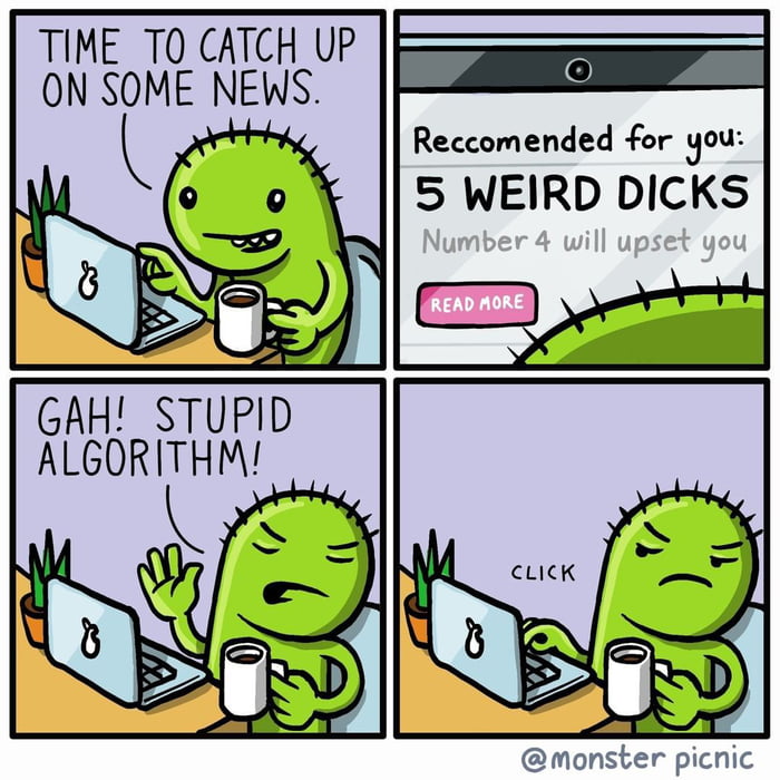 The algorithm knows. - 9GAG