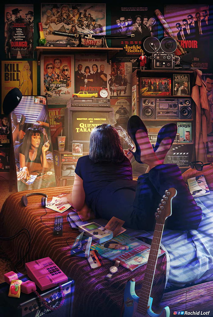 Quentin Tarantino Tribute. - 9GAG