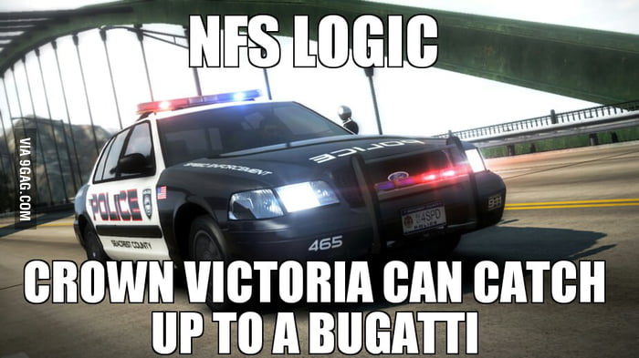 Need for speed logic - 9GAG