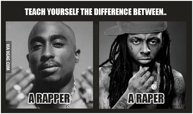 RAPPERS VS RAPERS - 9GAG