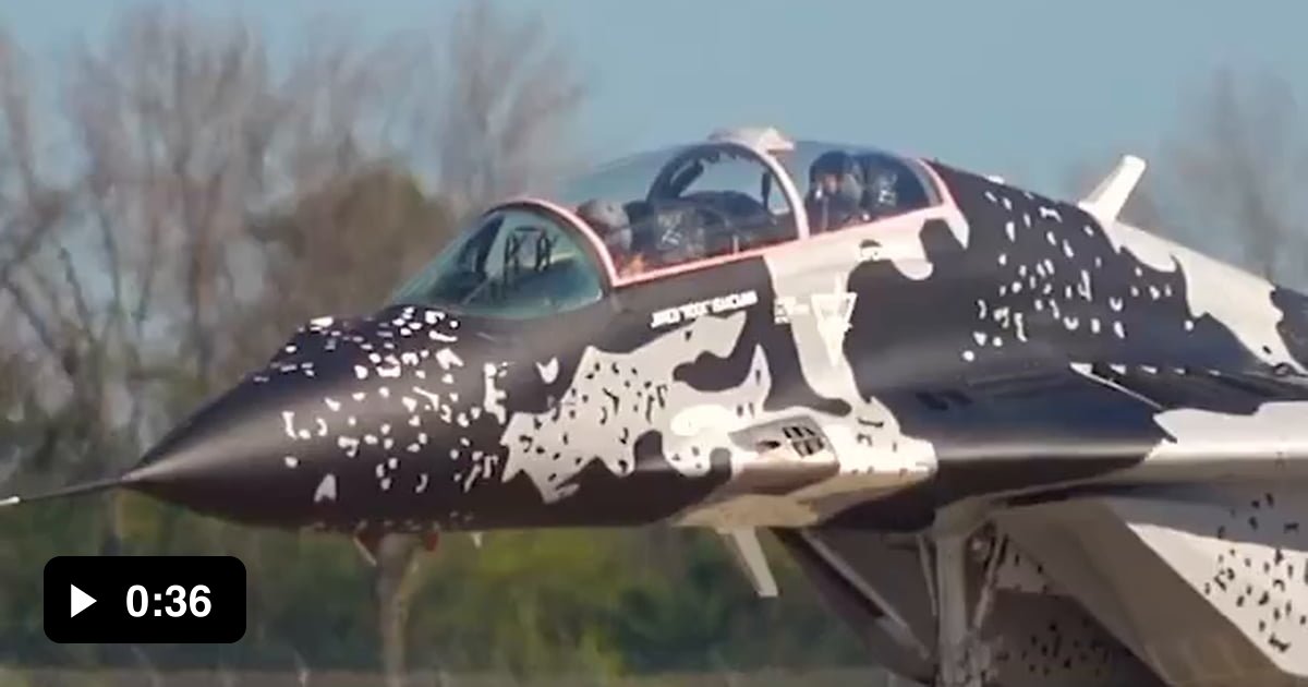 First privately owned Mig-29, US uses it as a weekend fun, meanwhile in ...