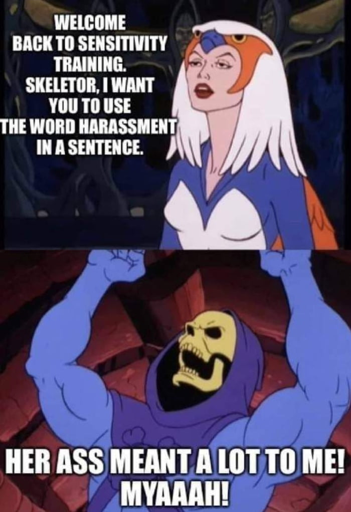I failed sensitivity training - 9GAG