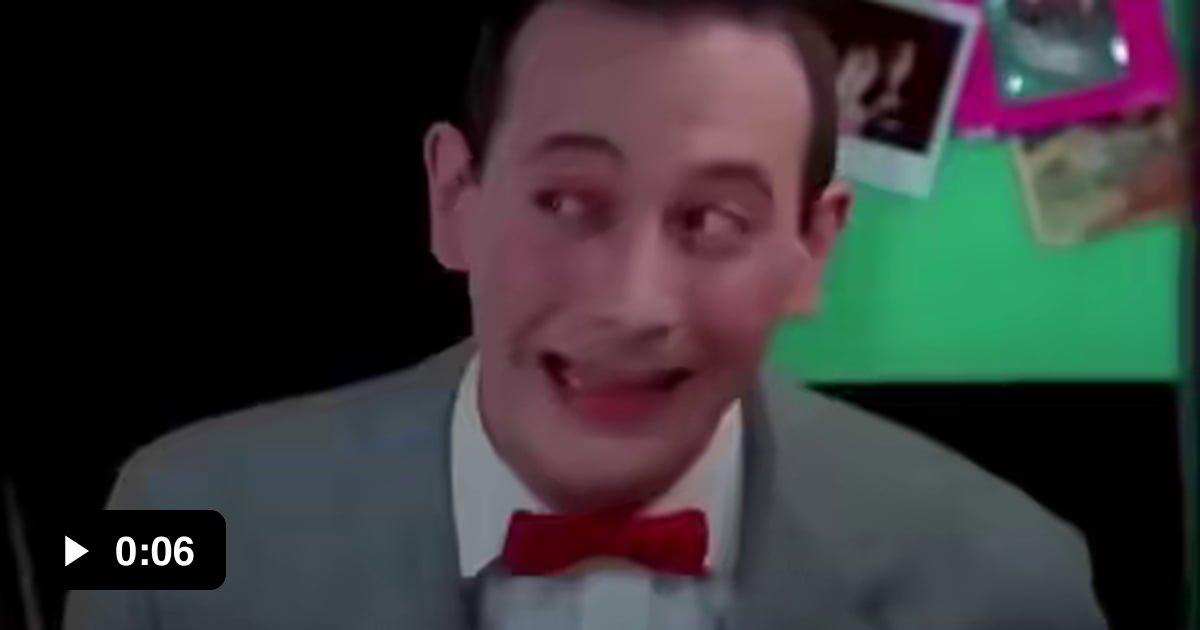 Rip Pee Wee Herman You Left Us Laughing With Sticky Movie Floors 9gag