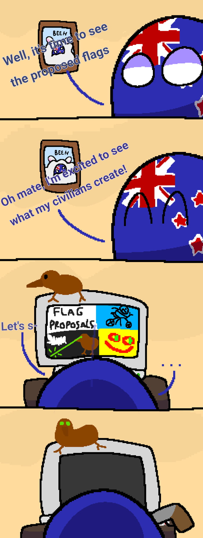 Flag Contest (Goes wrong) - 9GAG