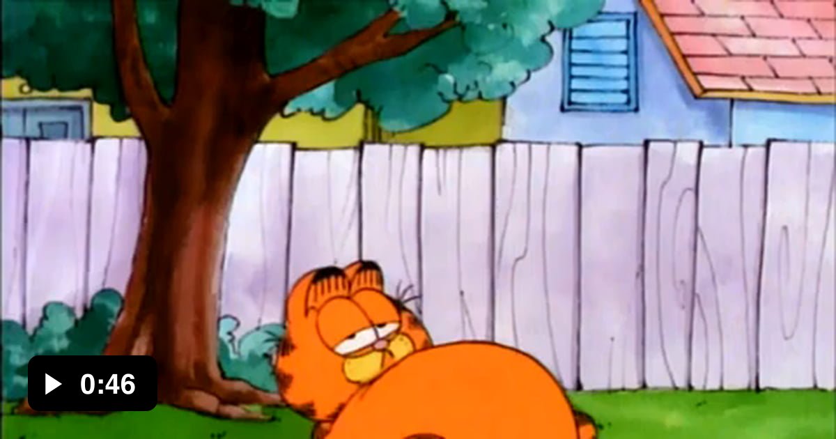 Hooooly shit, 90's Garfield fat joke had no chill - 9GAG