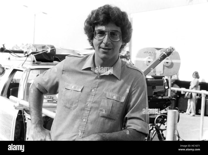Harold Ramis directing 80's classic National Lampoons Vacation in 1982 ...