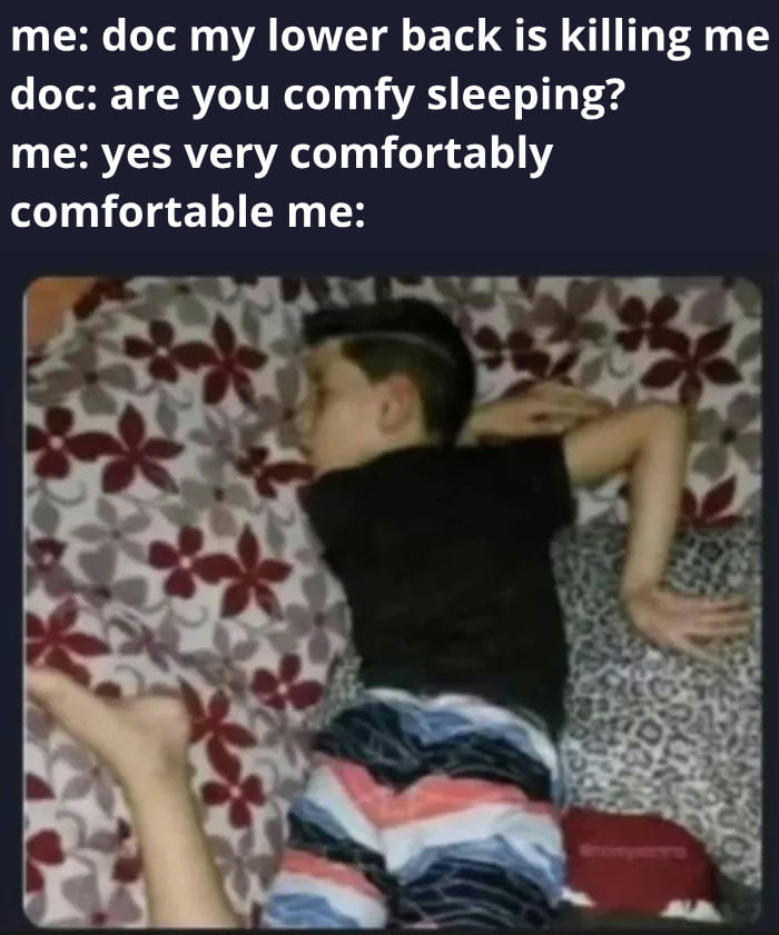 Tfw i crack my back instead of my neck - 9GAG