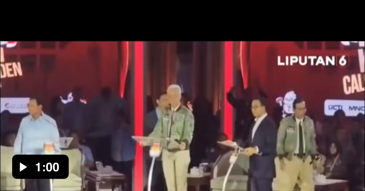 Debat Ketiga Pilpres 2024 Selesai Digelar Di Istora Senayan Jakarta