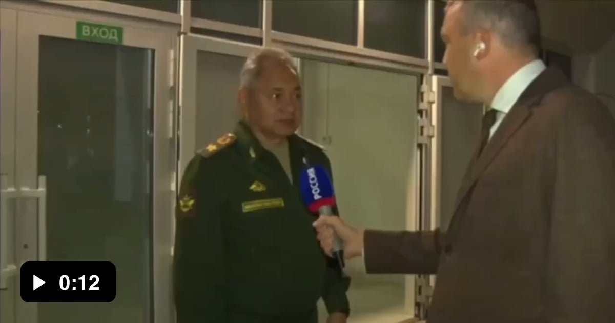 Shoigu's response to the question "will we win?" - 9GAG