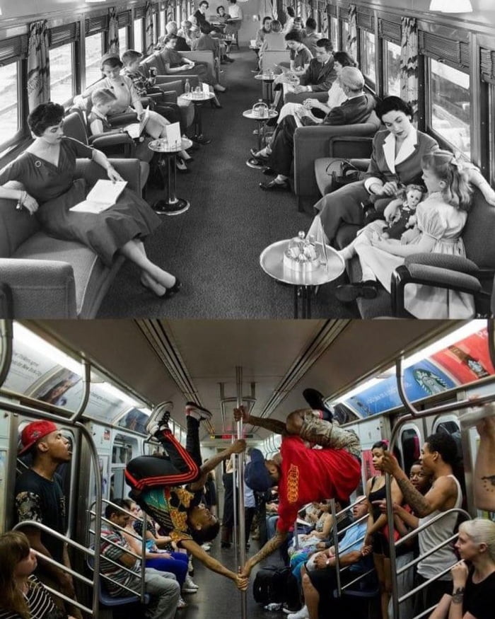 The decline is almost complete. - 9GAG