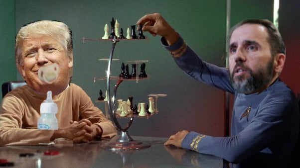 While Jack Smith is playing 3D Chess, Trump is sucking on his pacifier ...