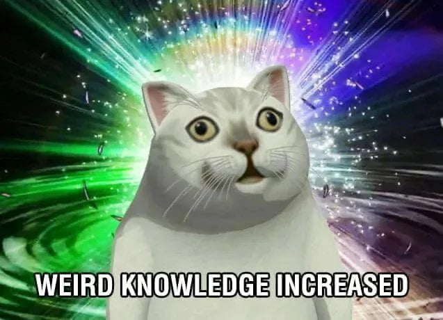 Increase my weird knowledge - 9GAG