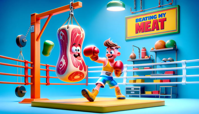 Beating My Meat. - 9GAG