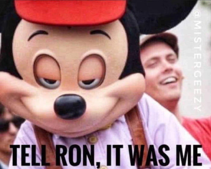 Bye Bye Ron. - 9GAG